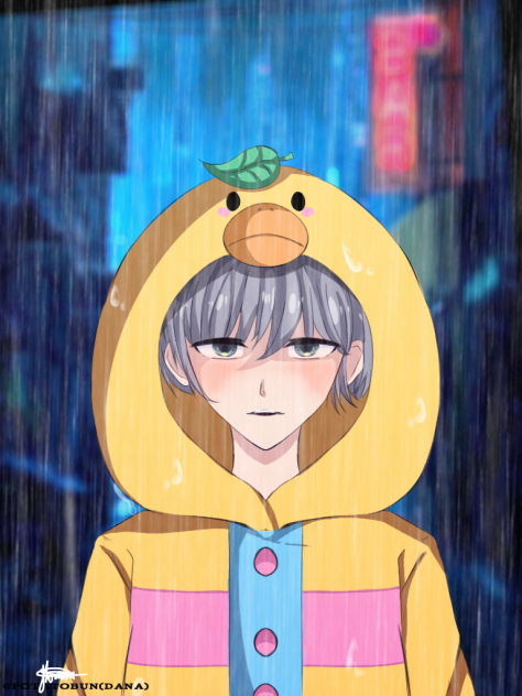 Duckie Raincoat☔🦆 - ibisPaint