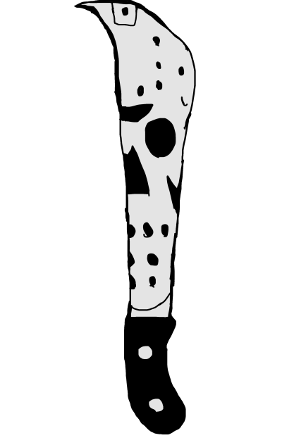 JASON VOORHEES MACHETE - ibisPaint