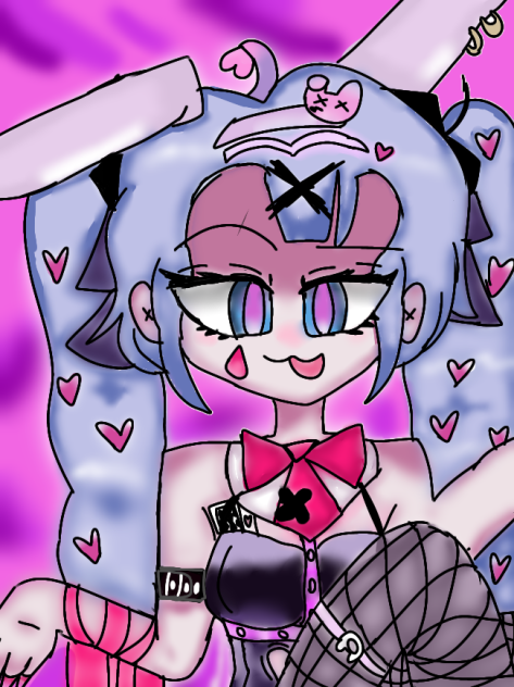 Pure Pure Fanart in Rabbit Hole - ibisPaint