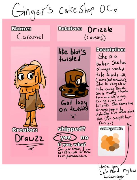 Ginger’s cake shop oc - ibisPaint