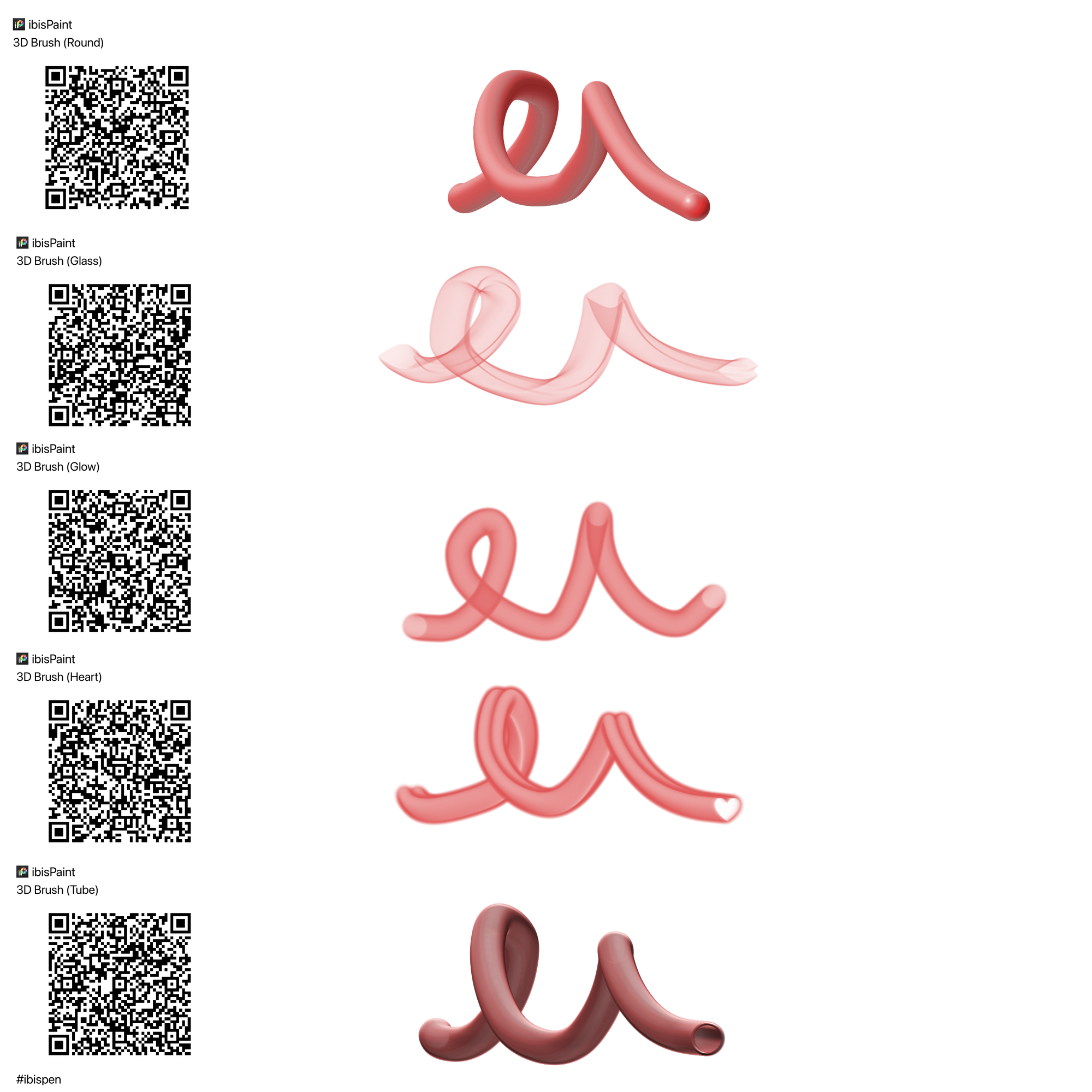 3D Brush Variations - ibisPaint