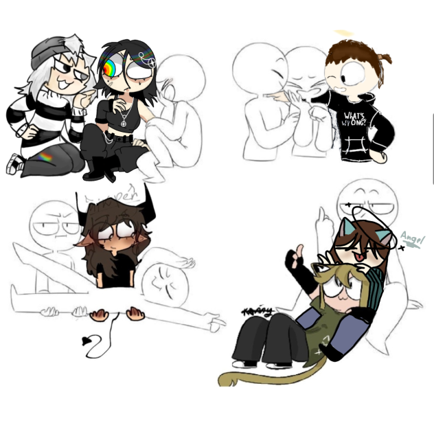 Collab with Angel - ibisPaint