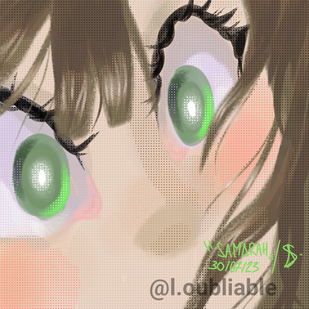 Points girl - ibisPaint