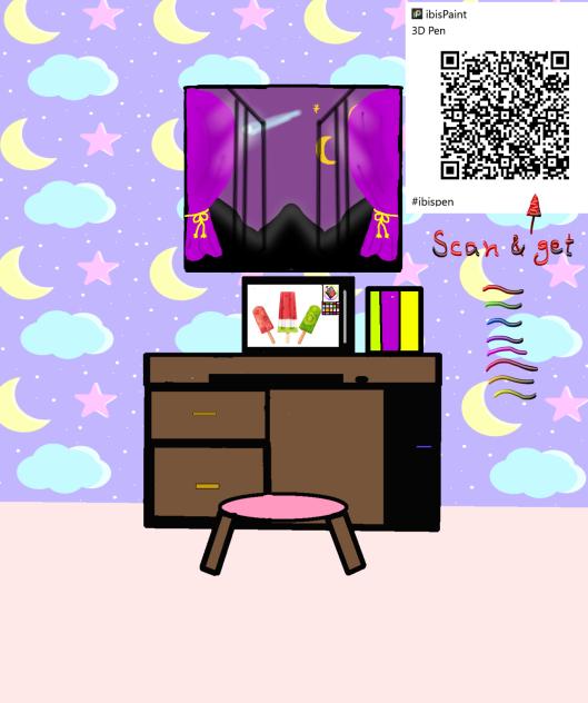 my dreamy artist room - ibisPaint
