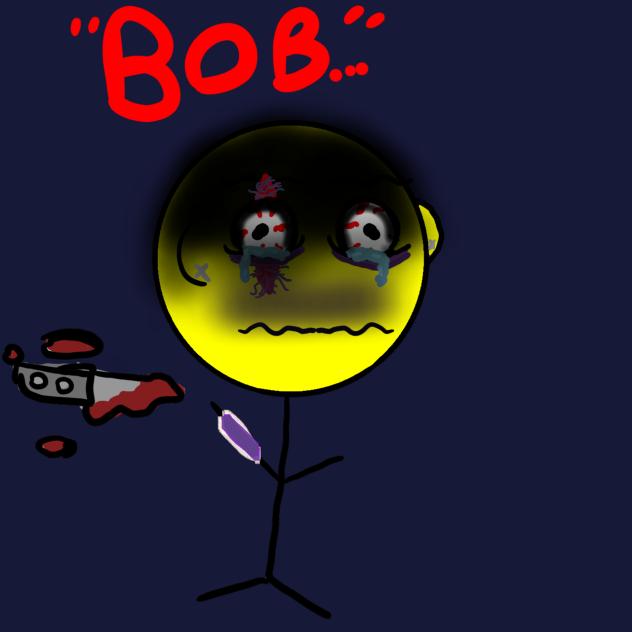 Bob the stickman horror.... - ibisPaint