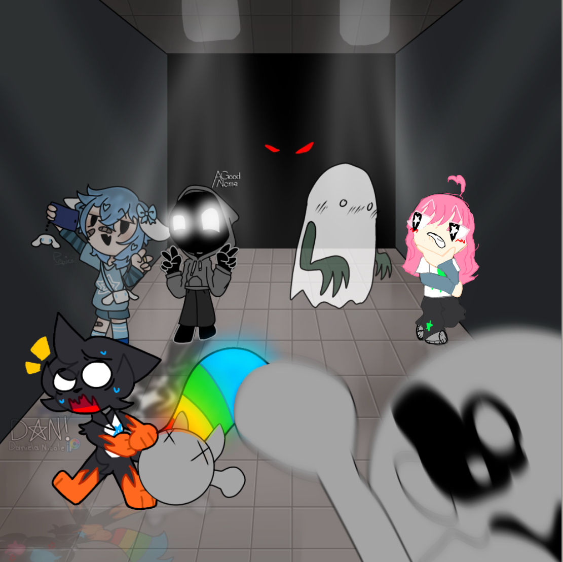 horror game callab★ඩ - ibisPaint
