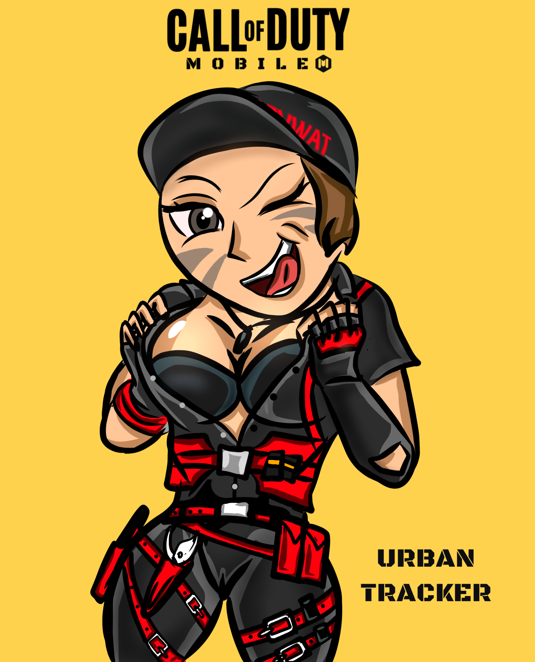 Call Of Duty Mobile (Urban Tracker) - ibisPaint