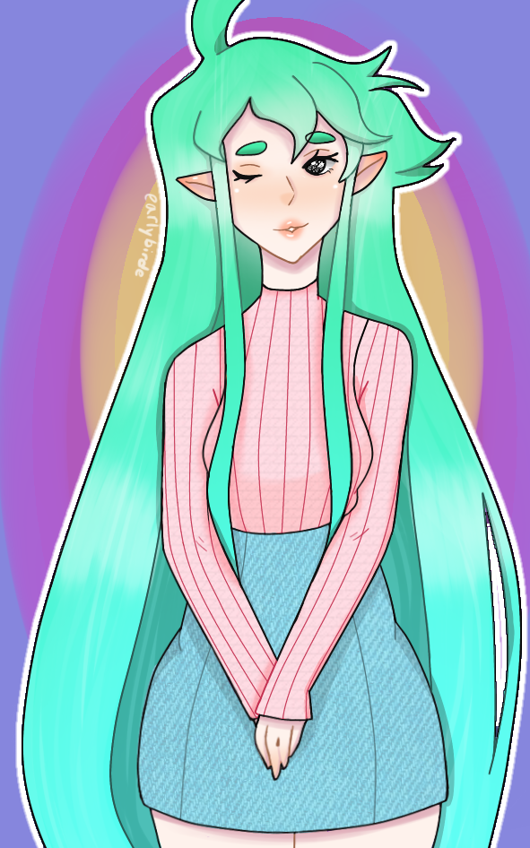 Zaida (fanart) (Down to Earth) - ibisPaint