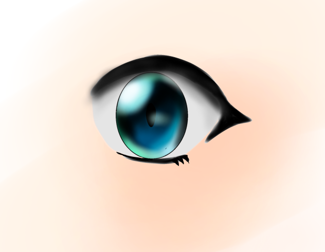 Beautiful eye - ibisPaint