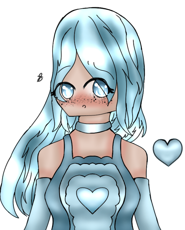 Beautiful Confused Girl - ibisPaint