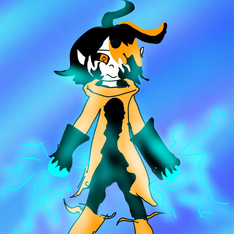 Electricity Man - ibisPaint