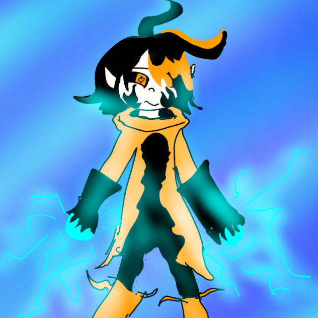 Electricity Man - ibisPaint