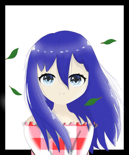 Bleu hair💙 - ibisPaint
