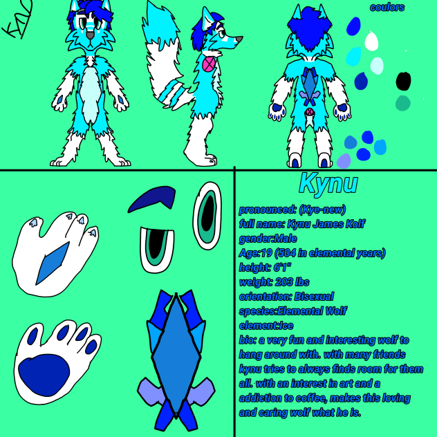 Kynu's ref sheet - ibisPaint