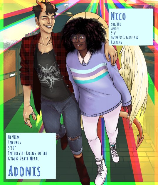 Adonis & Nico OC - ibisPaint