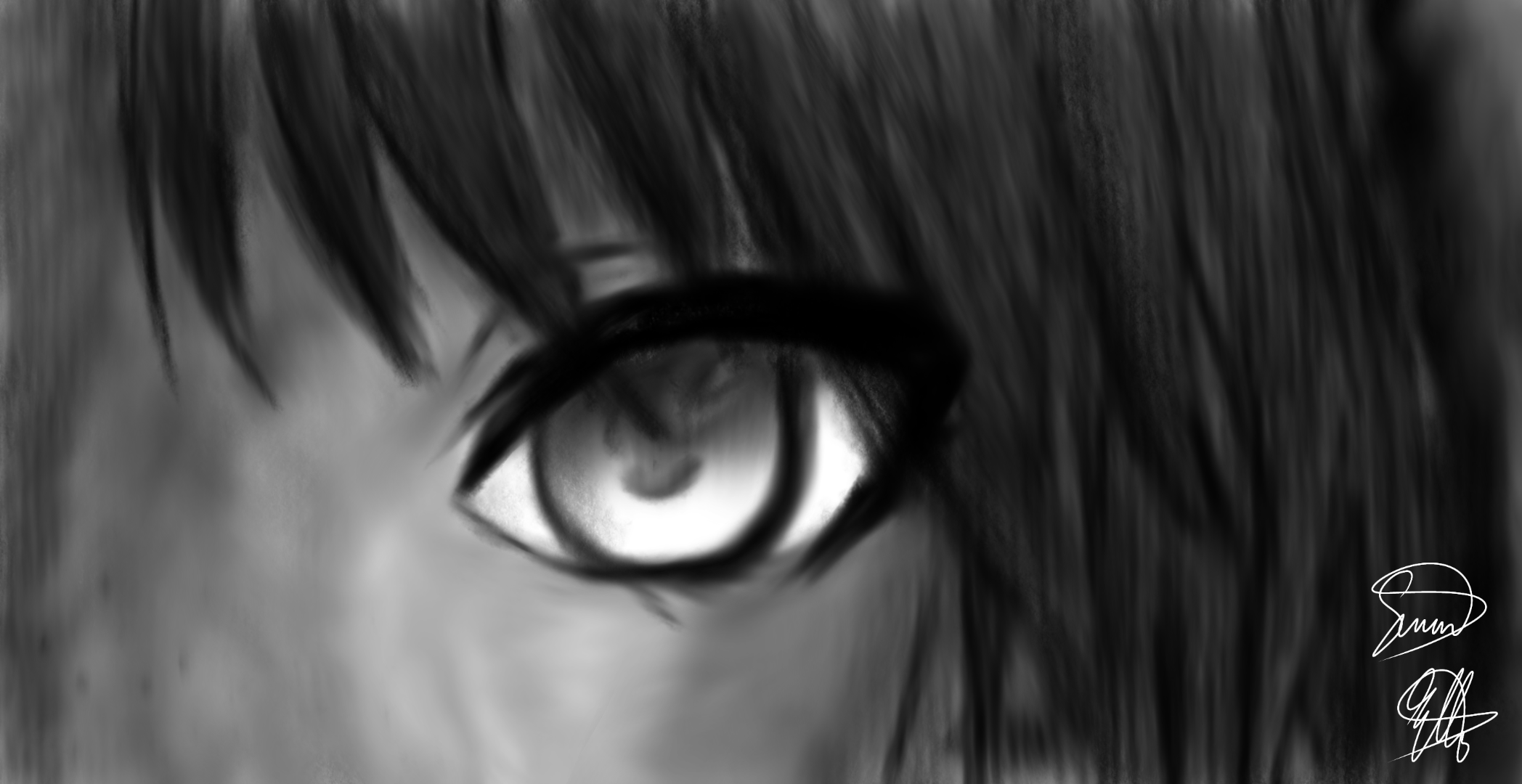 Eye tonal - Lailah - ibisPaint