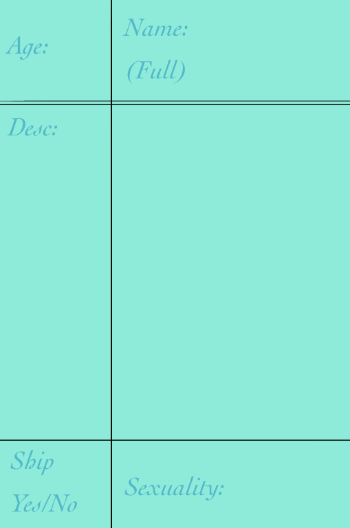 Character sheets - ibisPaint