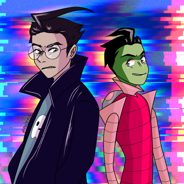 invader zim - ibisPaint