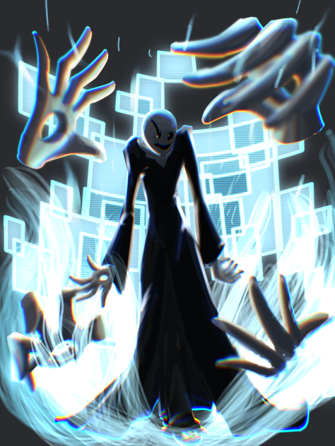 【Undertale】Gaster - ibisPaint