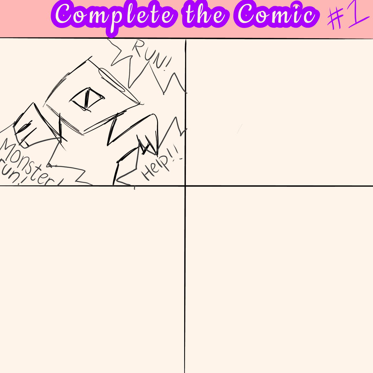 Complete the comic #1 - ibisPaint