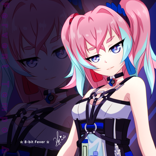 8-bit Fever Roza. - ibisPaint