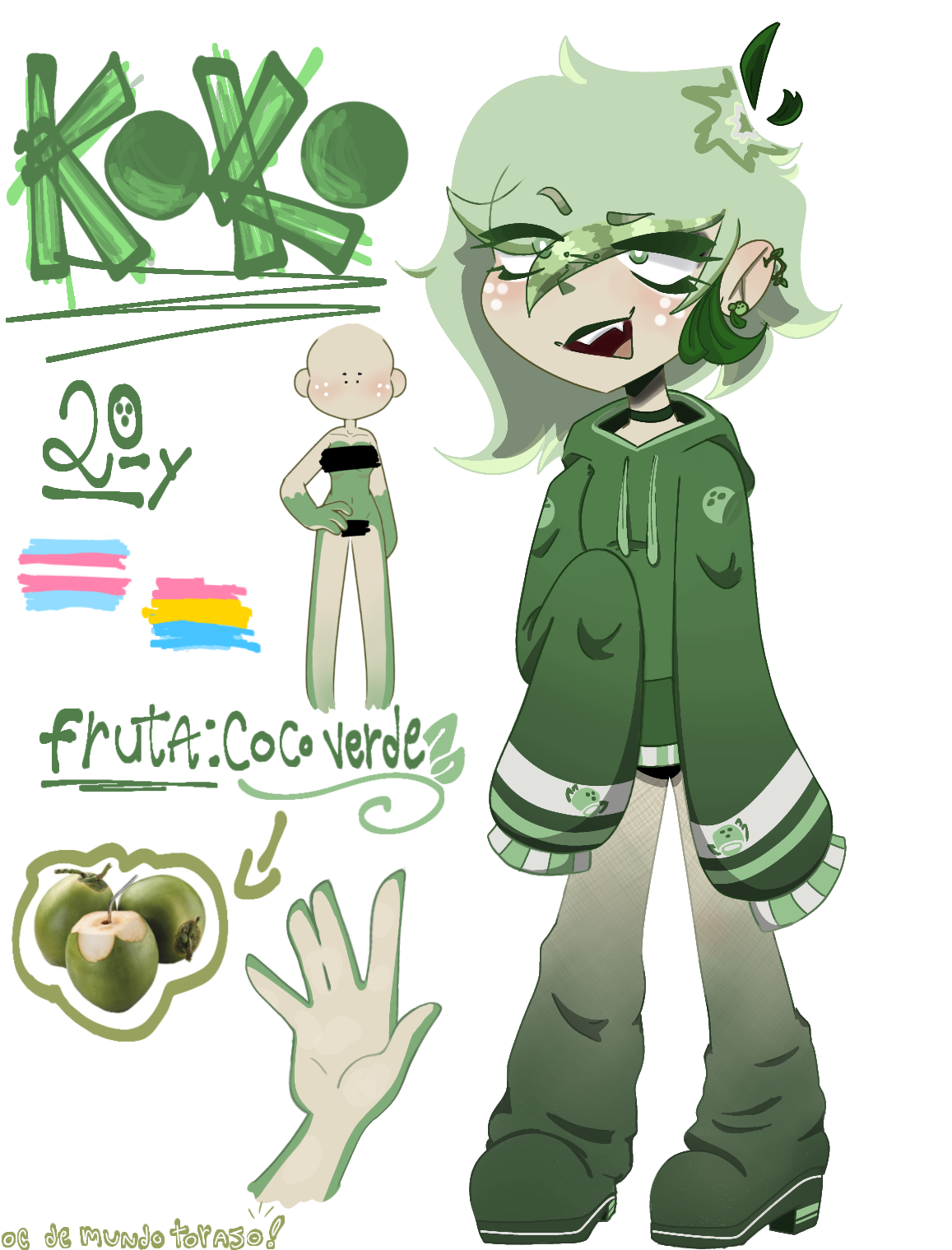 Koko! Oc de Mundo torajo - ibisPaint