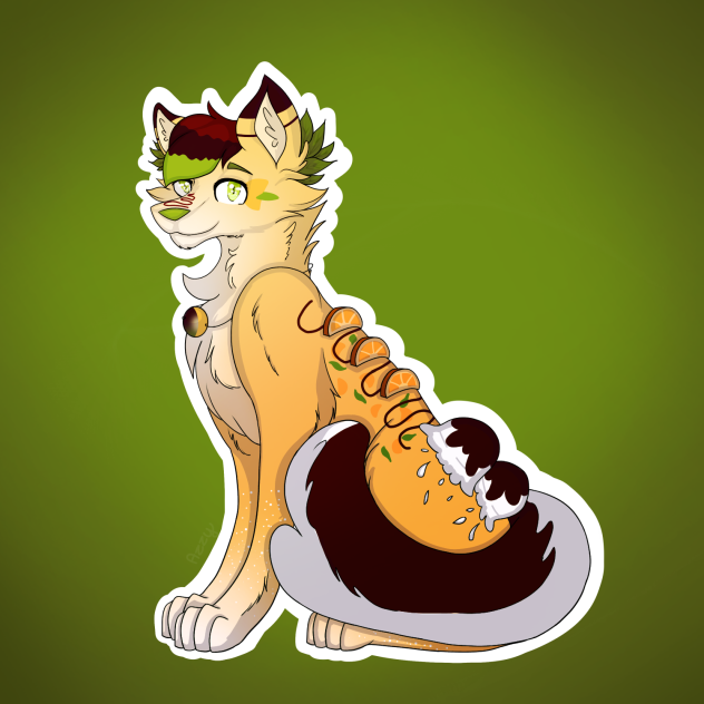 Dessert Wolf (Art Con Entry) - ibisPaint