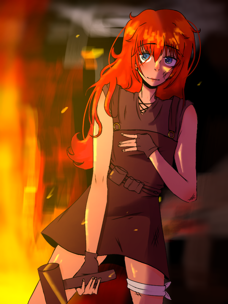 the blacksmith - ibisPaint