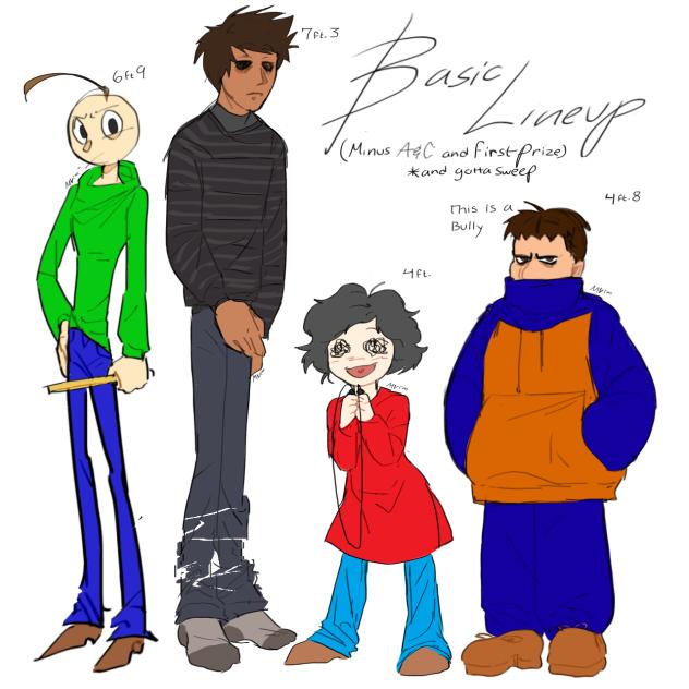 Baldi’s Basics Character Sheet (no.1) - ibisPaint