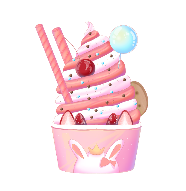 Ice cream cup - ibisPaint