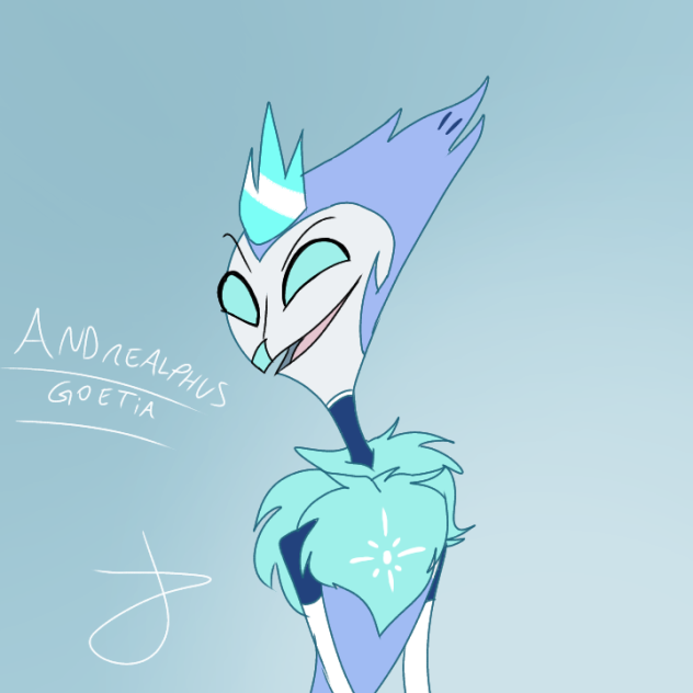 Andrealphus goetia 💙 - ibisPaint