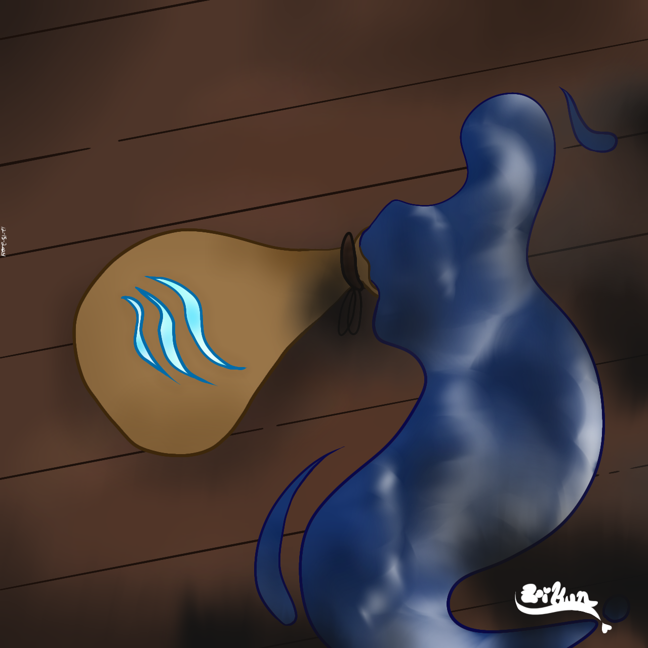 Don't open this bag - ibisPaint