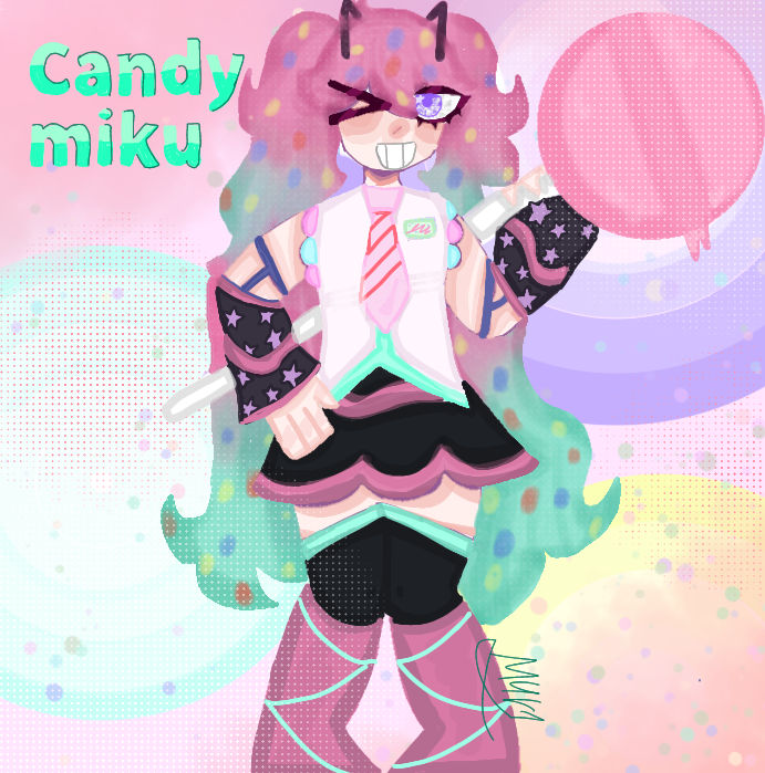Candy Miku - ibisPaint