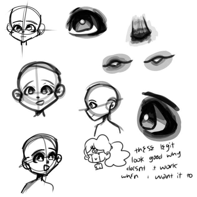 Practice sketches - ibisPaint