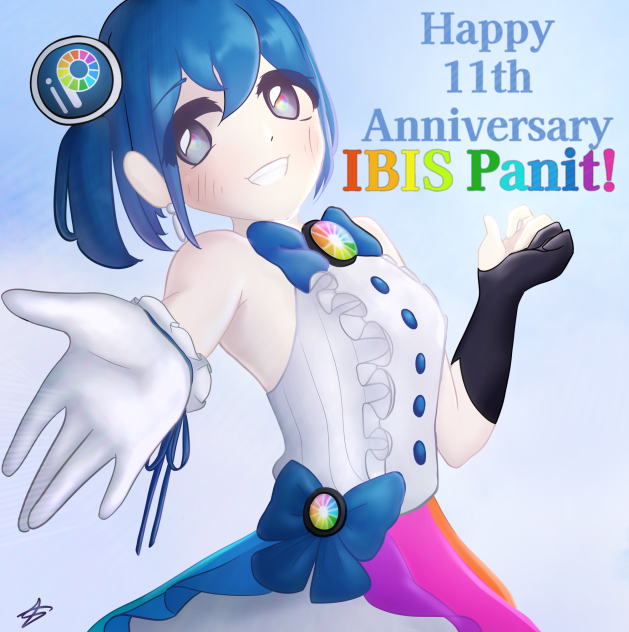 Happy Anniversary IBIS Paint - ibisPaint