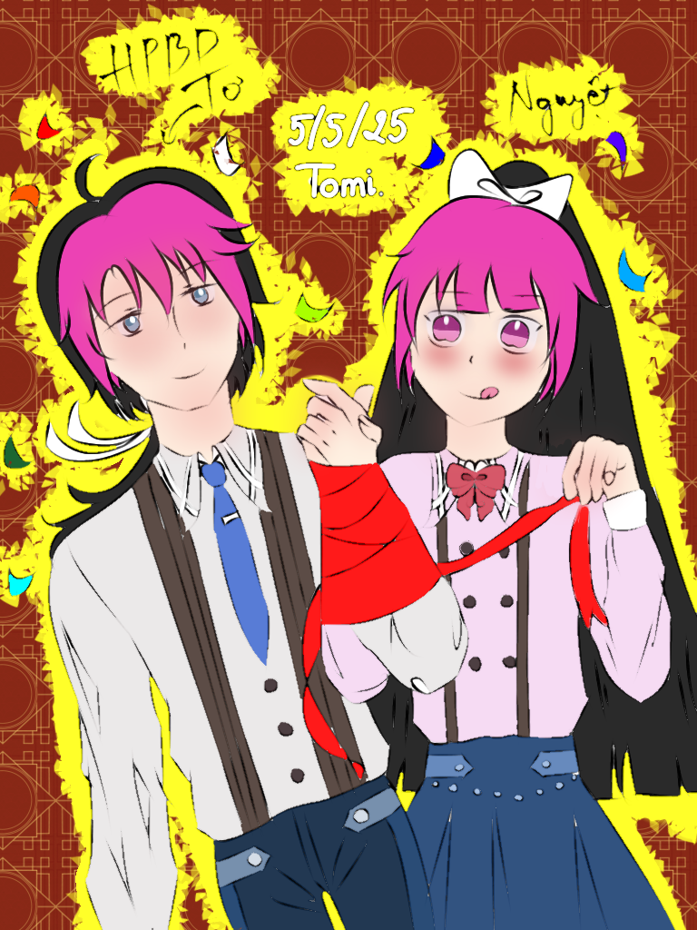 Happy Birthday OC Tơ 552025 - ibisPaint