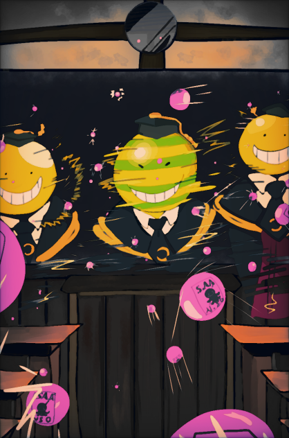 koro-sensei life attempt - ibisPaint