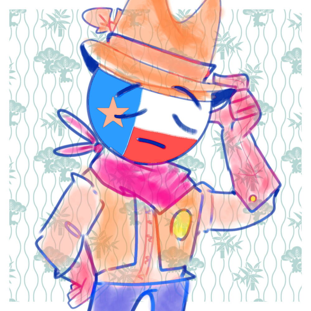 Texas countryhumans - ibisPaint