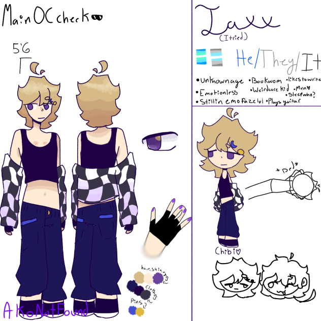 Jaxx reference sheet - ibisPaint