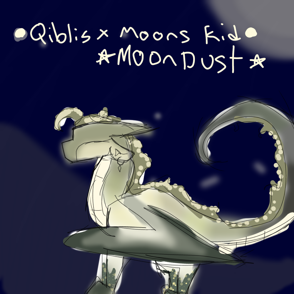 Moon x QIBLI dragonet - ibisPaint