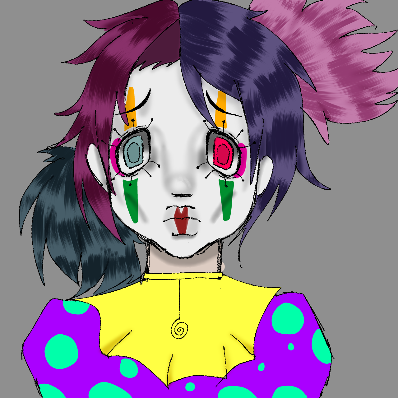 Clown oc - ibisPaint