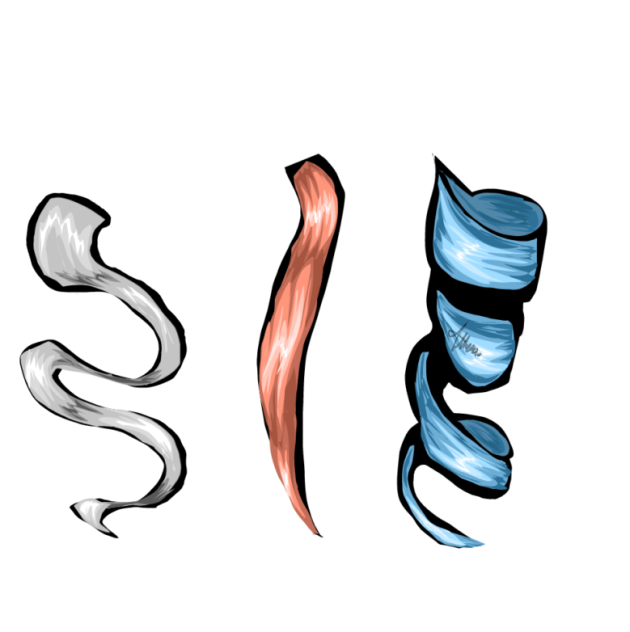 Lasso fill tool (hair) practice - ibisPaint