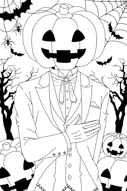 【塗って下さい】jack o'lantern - ibisPaint