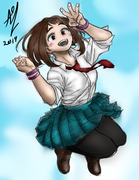 Ochako Uraraka - ibisPaint
