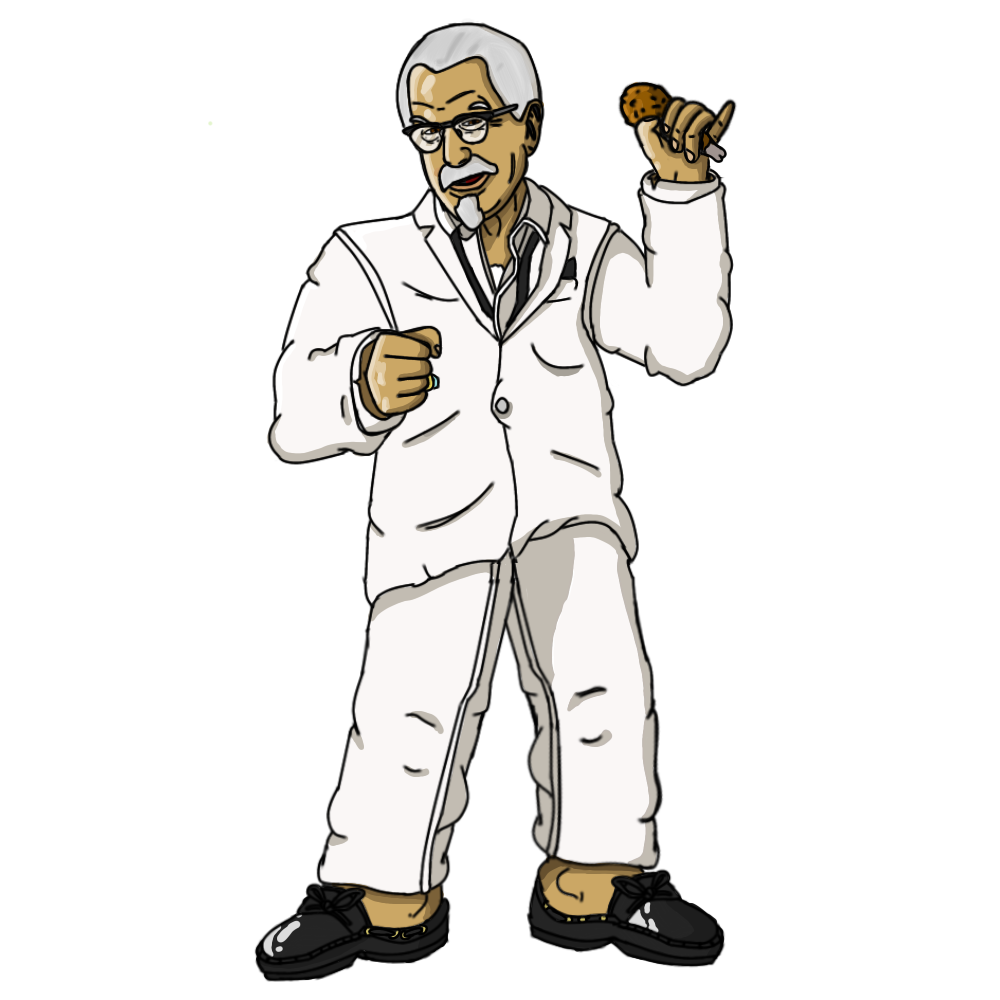 The Extra Crispy Colonel - ibisPaint