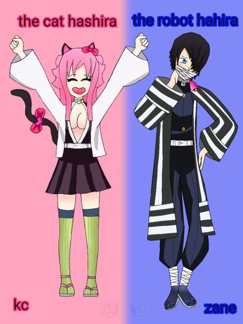 kc, zane as the love and snake - ibisPaint