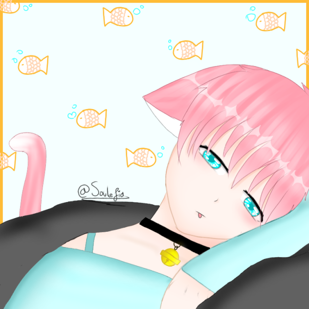 cute cat - ibisPaint