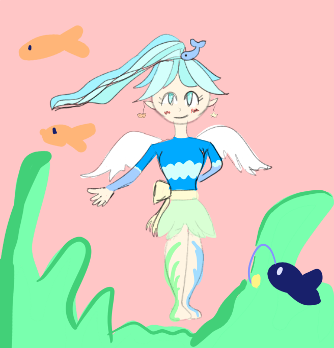 Ocean elf - ibisPaint