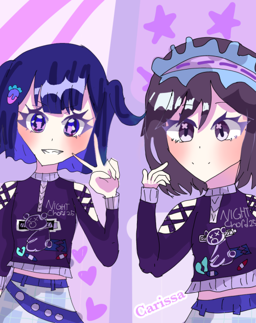 Anna -Chan And Ena I-Nandesu - ibisPaint