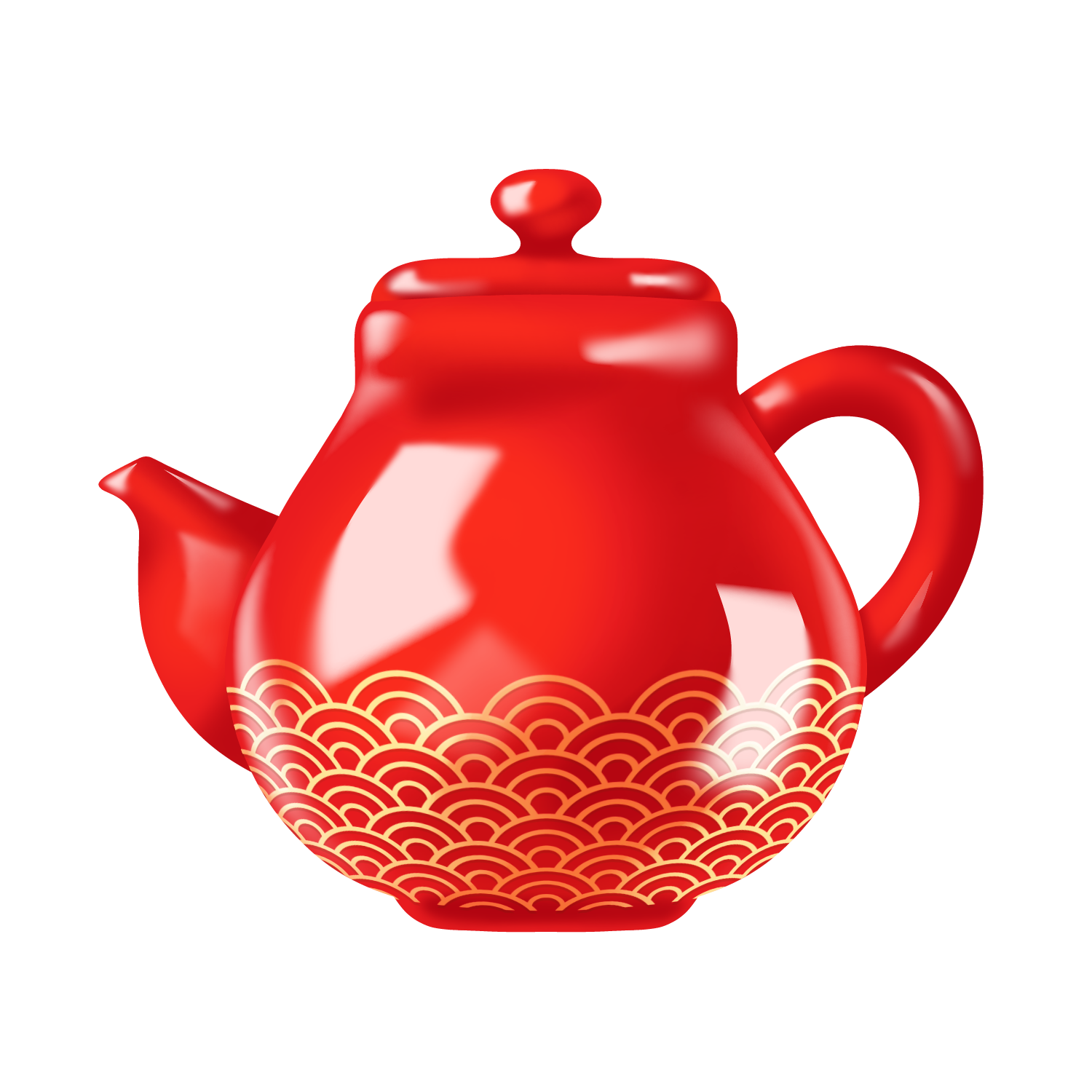 Chinese tall teapot V1 - ibisPaint